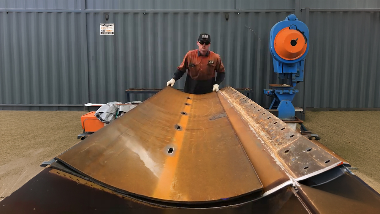 Upgrading a soil compactor blade