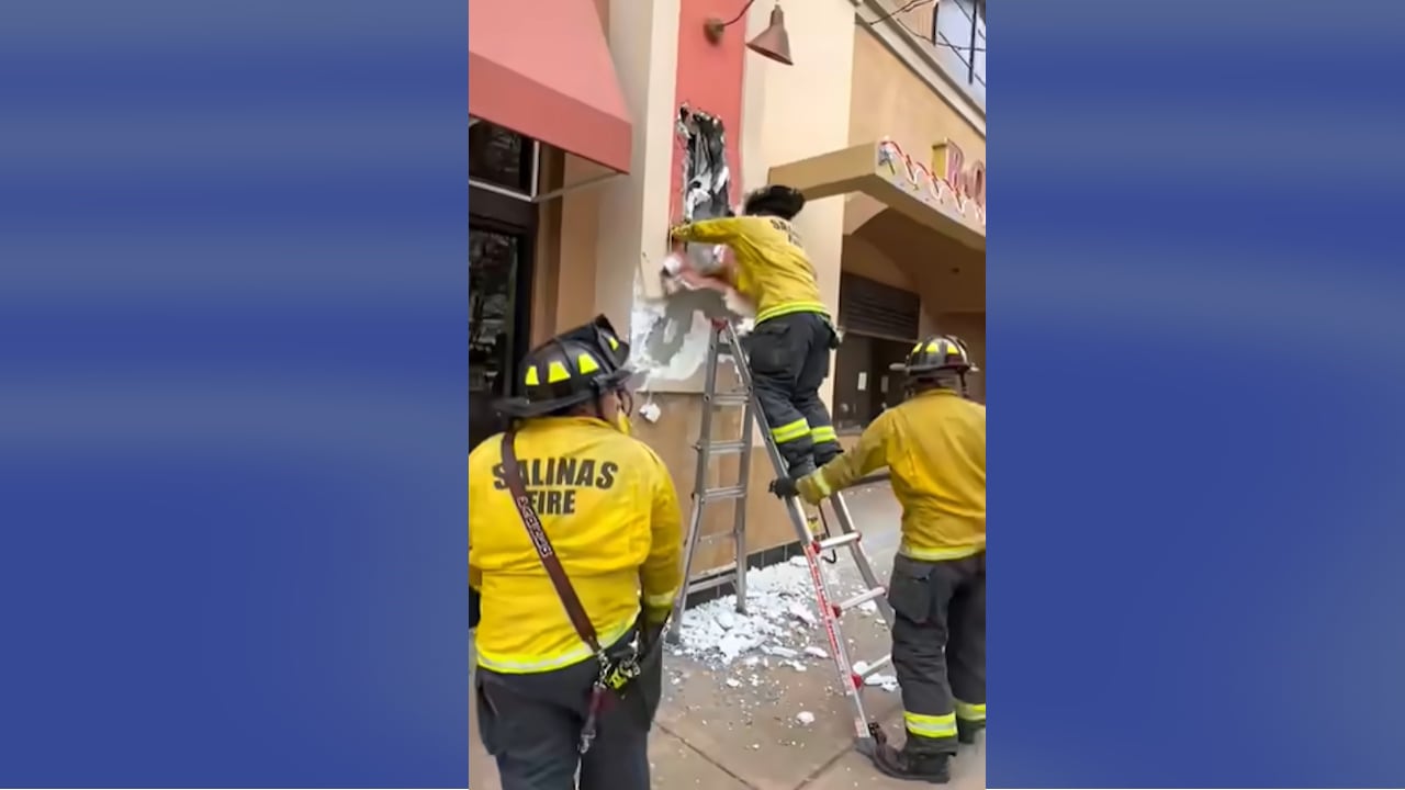 Burglary suspect rescued after being trapped inside wall for 12 hours