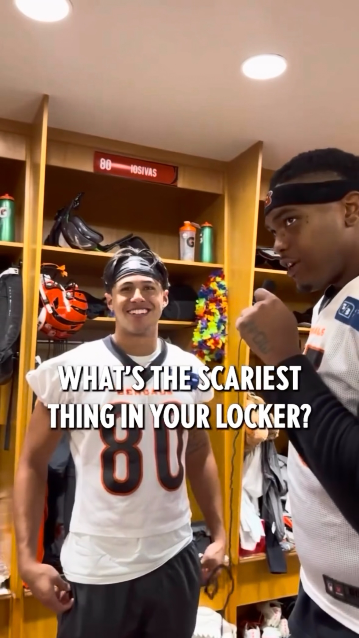 The Cincinnati Bengals locker room secrets with Orlando Brown