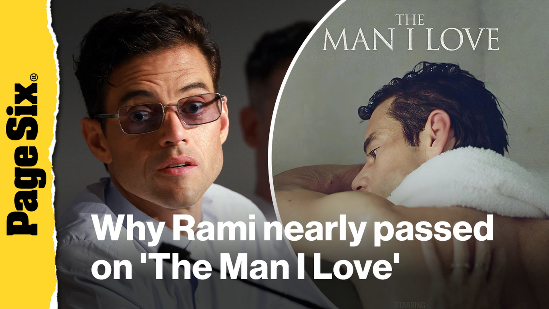 Rami Malek reveals he had fear of starring in gay drama after playing ...