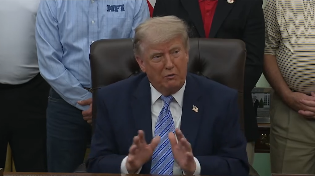'It was meant for the babies of slaves!': Trump throws racist tantrum ...