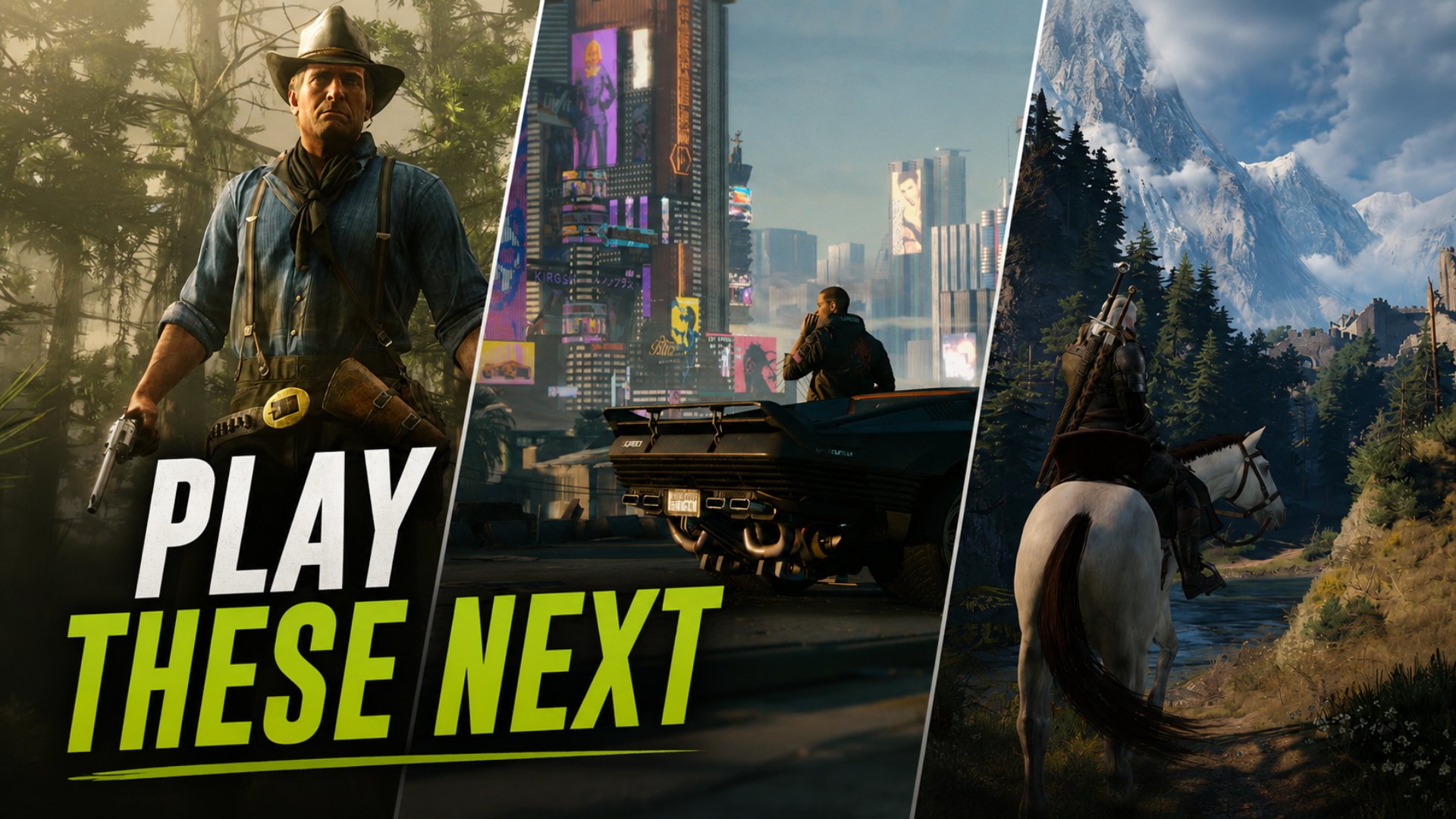 Finished Red Dead Redemption 2? Play these games next