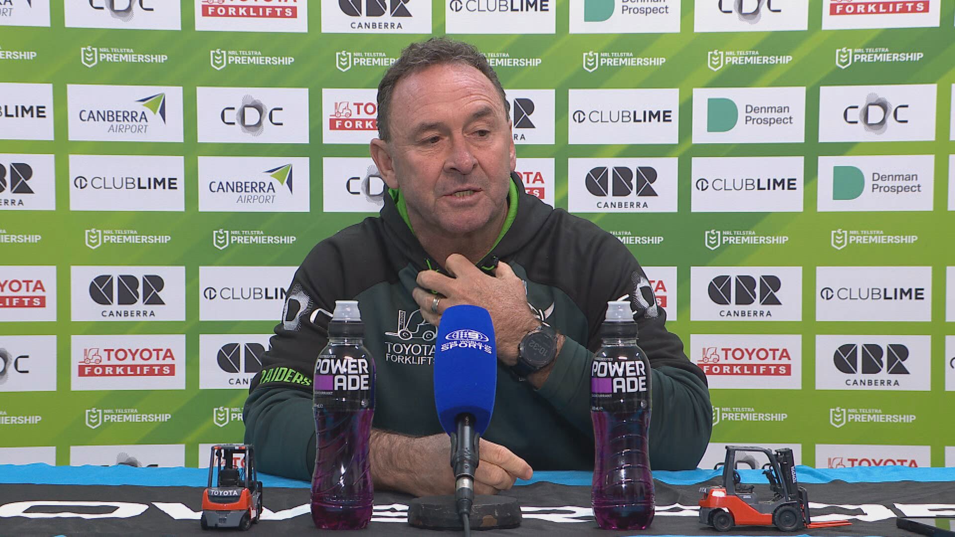 'So confused' Ricky's one-minute rant before walking out