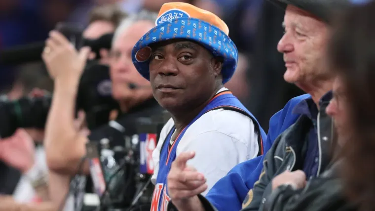 How much does Tracy Morgan pay for Knicks tickets courtside at MSG?