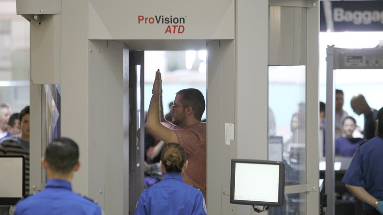 What full-body scanners at airport security really show