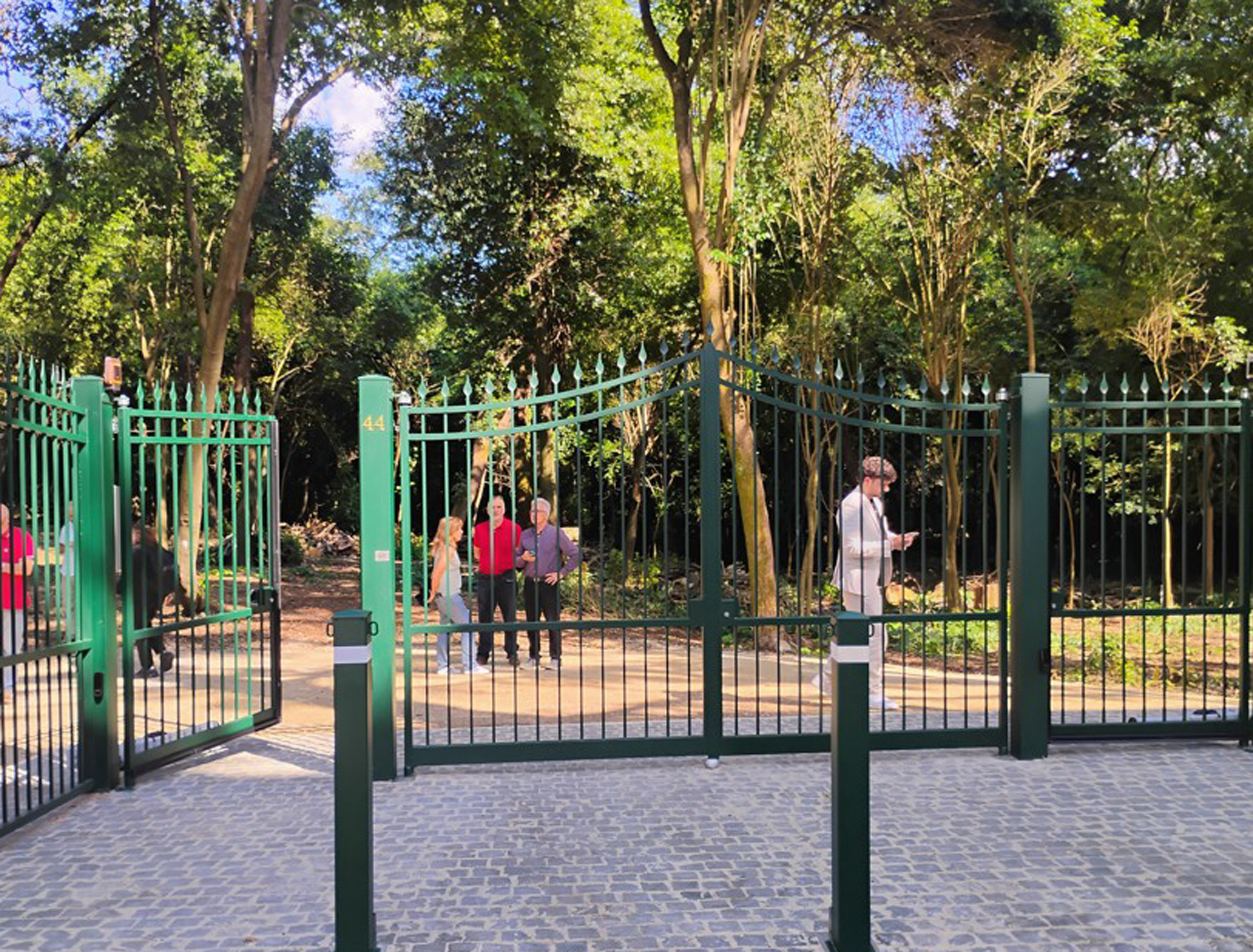 Villa Ada, inaugurato nuovo accesso a via di San Filippo Martire