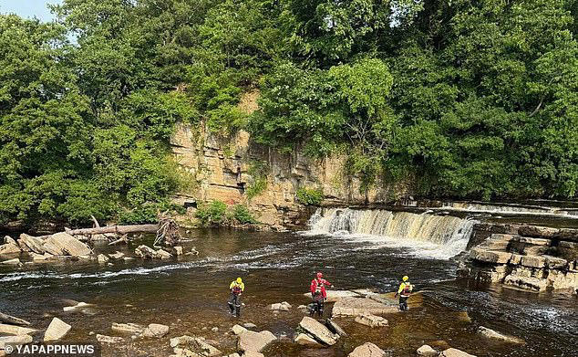 Body of boy, 12, found trapped between two rocks after drowning on ...