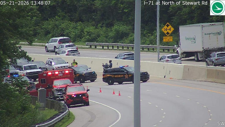 Deputies shut down local highway after 1 shot in vehicle