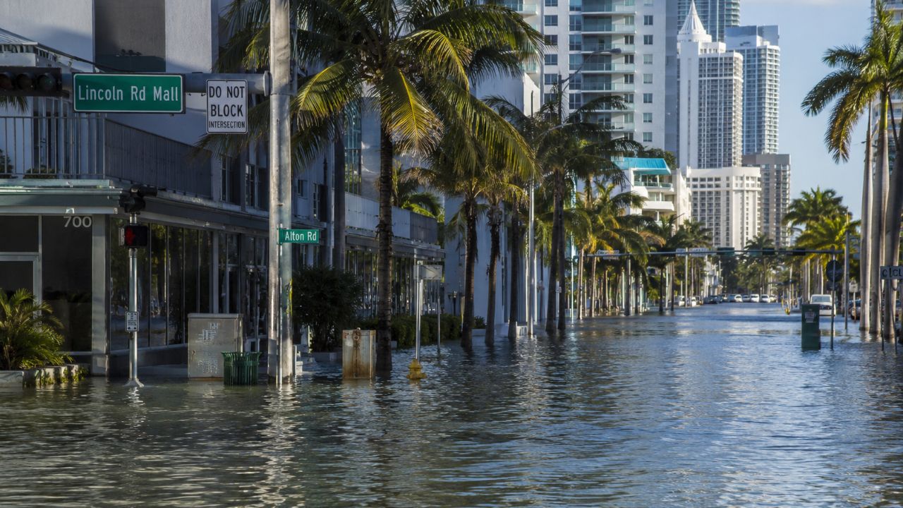Shocking Florida map warns of rising sea levels