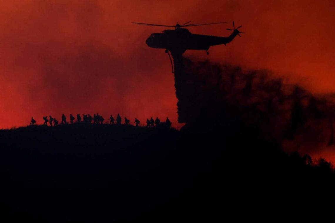 Fire Hawk helicopters training over Folsom Lake as Cal Fire gears up ...