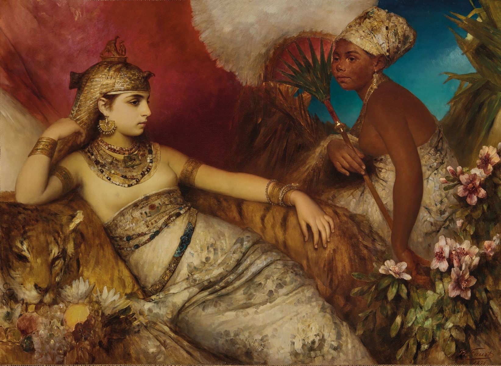 The life and tragic destiny of Cleopatra, queen of Egypt
