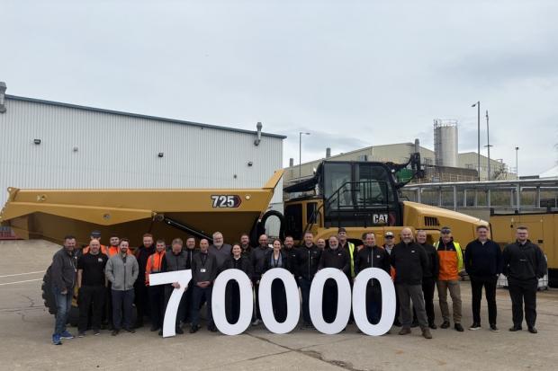 County Durham factory marks major milestone with 70,000th truck