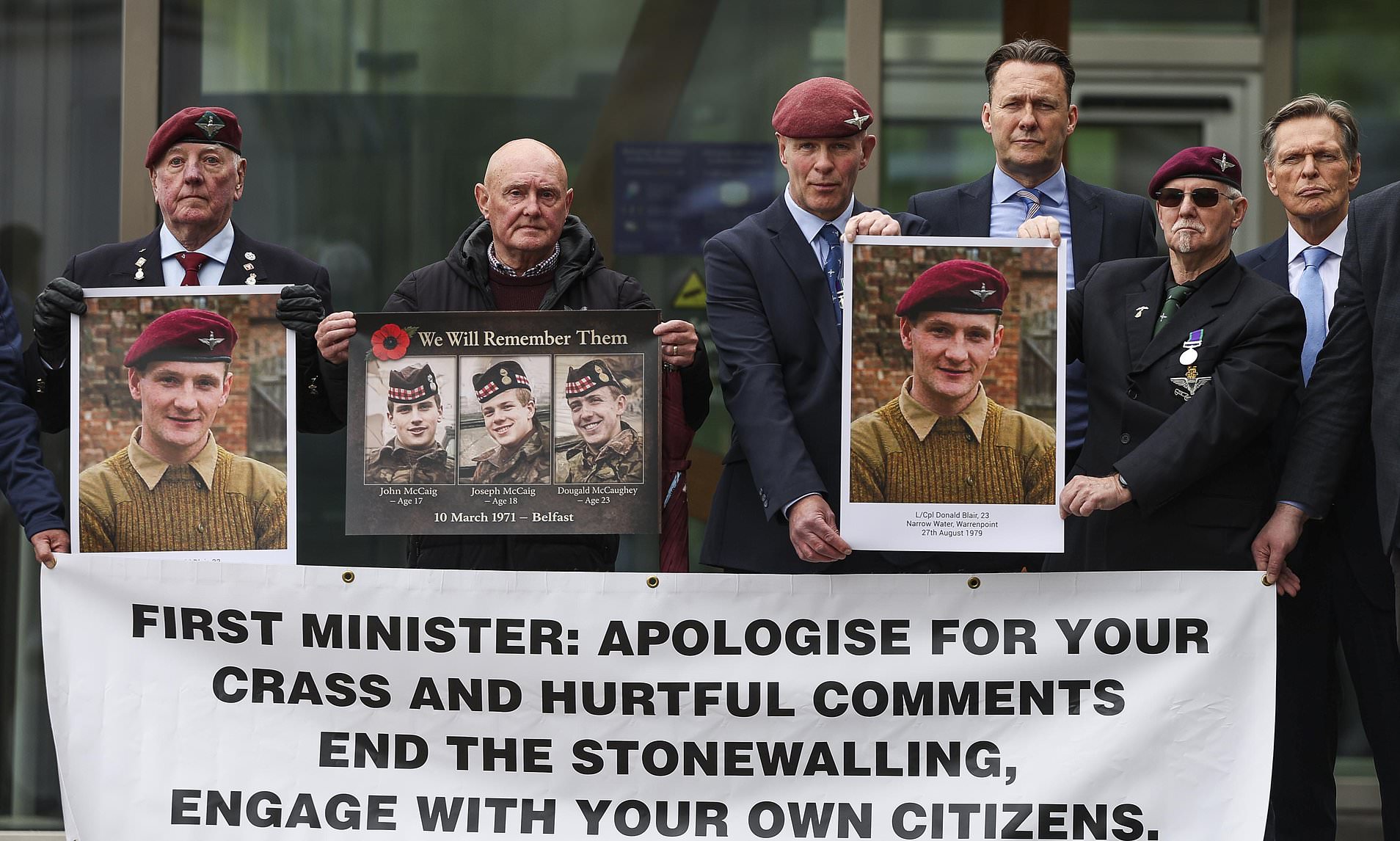 Swinney's comments are a 'dagger blow' to victims of IRA terrorism ...