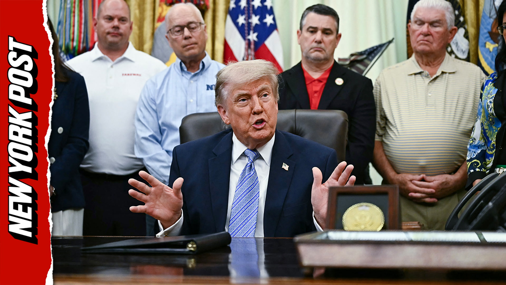 Trump reveals reason he postponed signing AI executive order