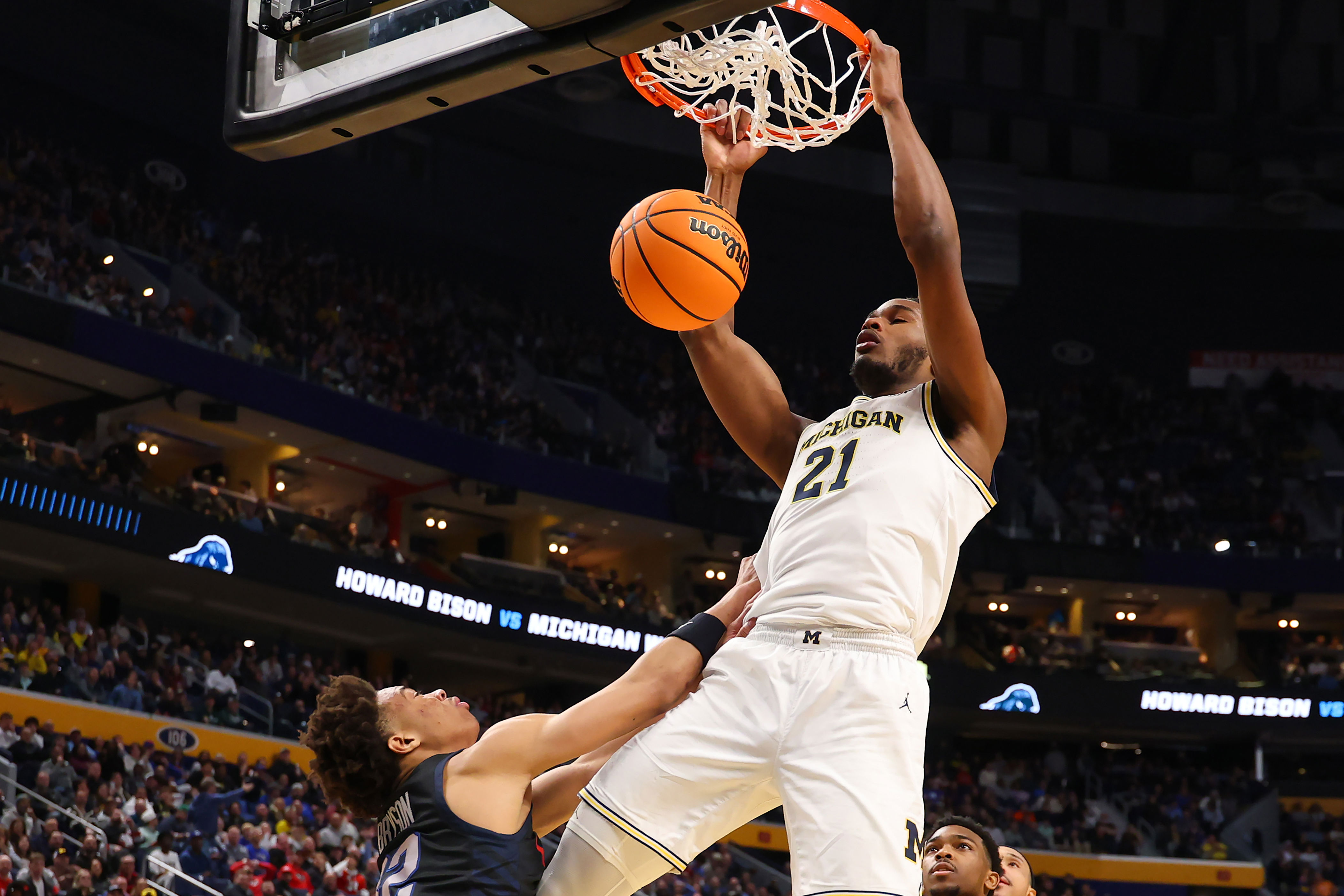Michigan's Morez Johnson Jr. is flying up NBA draft boards