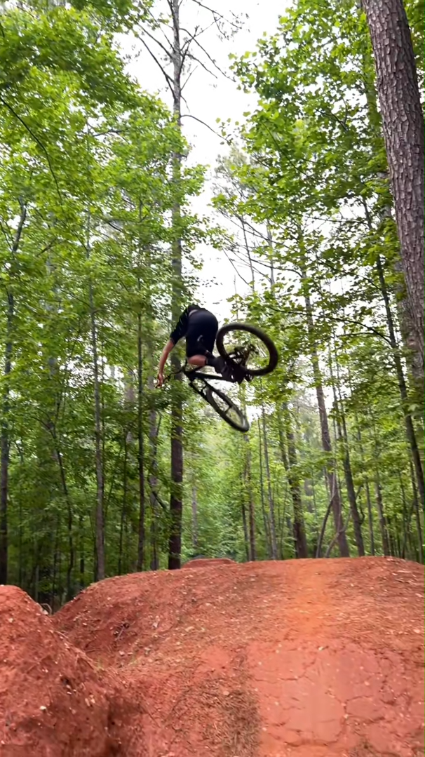 Epic mountain biking tricks and outdoor adventure compilation