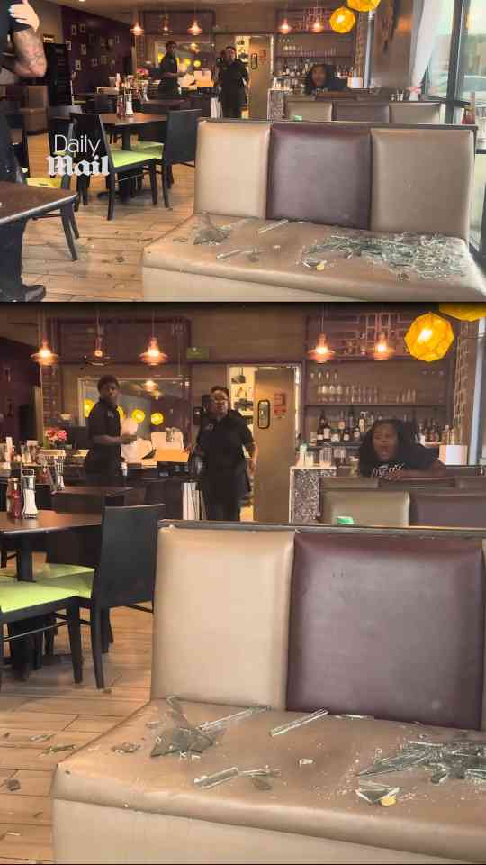 Influencers injured after car crashes into restaurant during livestream