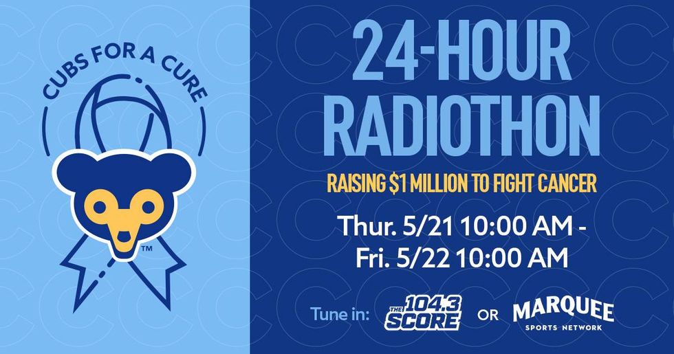 Donate to Cubs for a Cure radiothon
