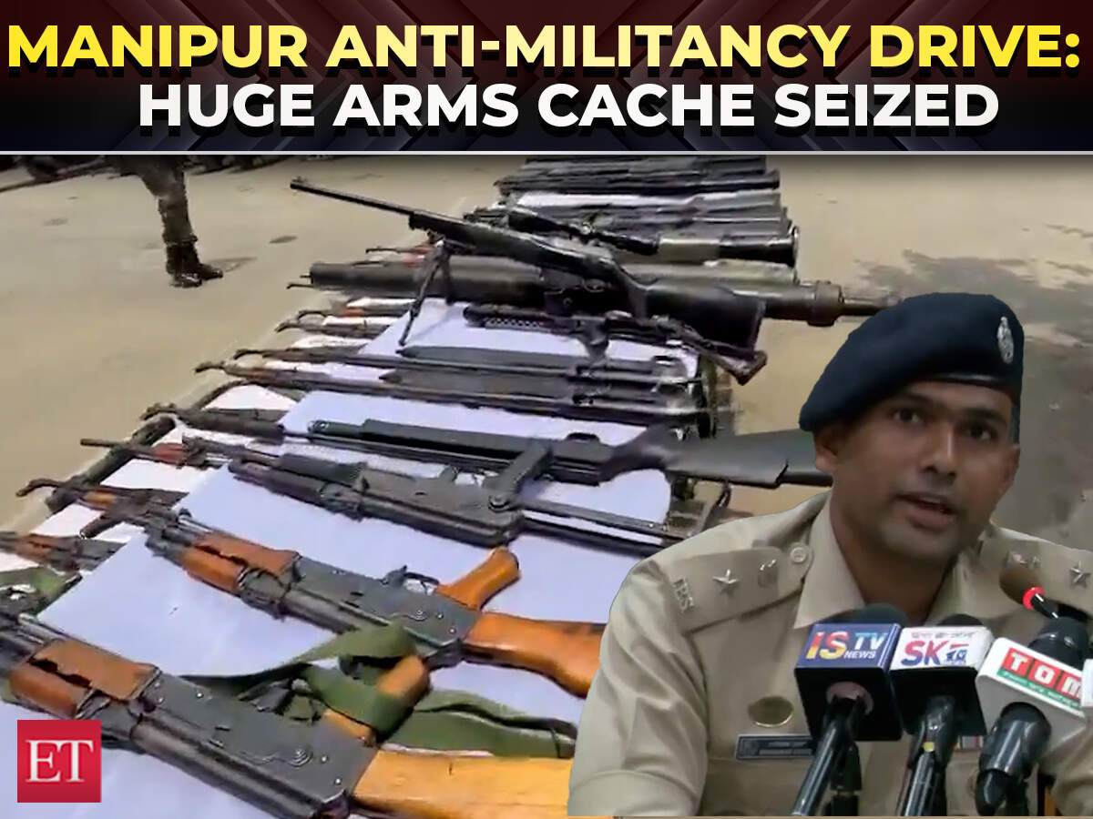 Manipur: 67 weapons, 27 AK rifles seized; four UNLF(P) cadres arrested ...