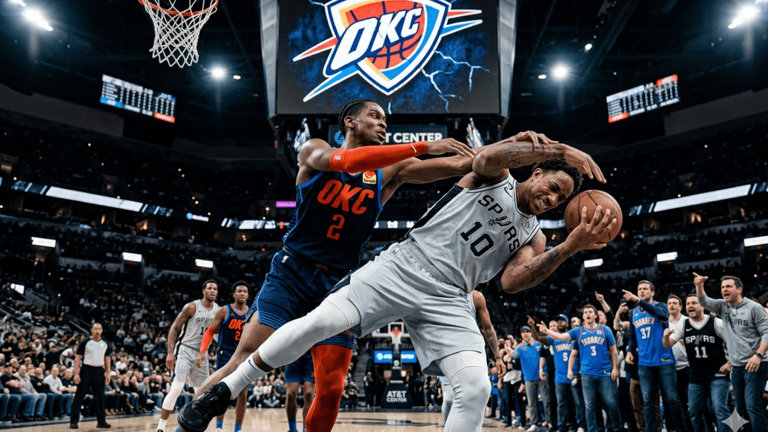 Thunders Physical Style Against Spurs Is Raising Serious Questions ...