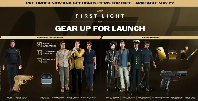 007 First Light release times revealed – PS5 early access explained