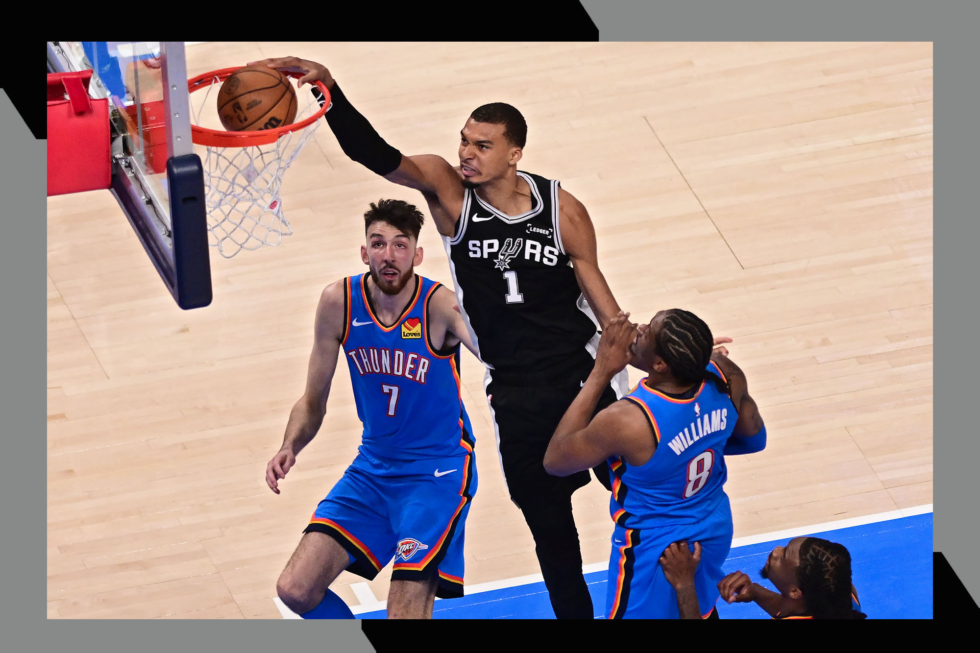 The Thunder and Spurs are tied 1-1. How much are tickets for games in ...