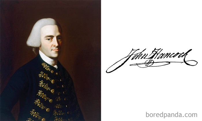 A list of the most interesting celebrity autographs