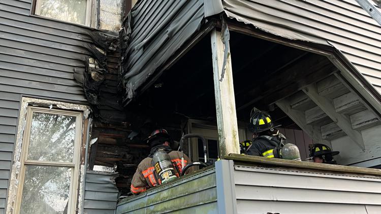 Biddeford fire damages apartment building, no injuries reported