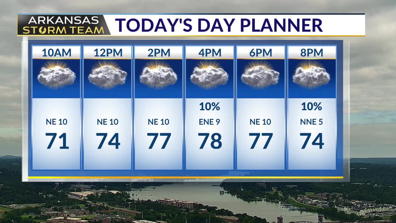 Rain chances increase again Friday