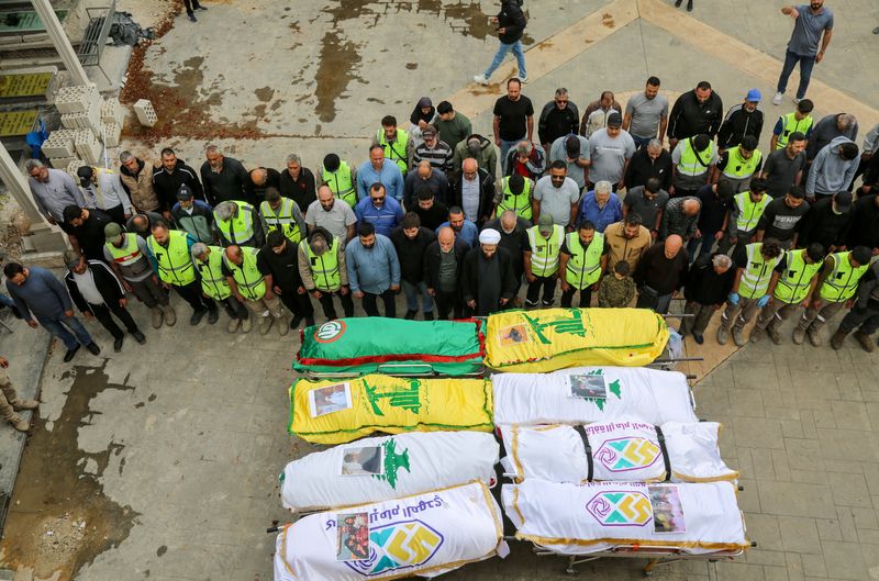 Lebanese bury victims of deadliest Israeli strike since ceasefire
