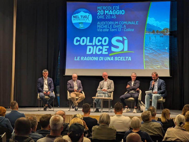 Referendum Colico, la notte del sì: “Con Sondrio avremo più forza”