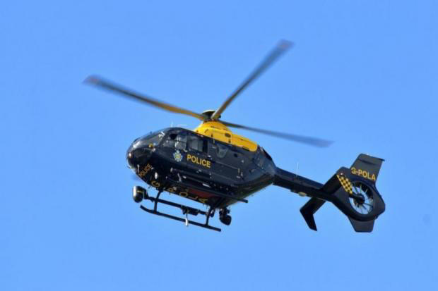 Manhunt after car found abandonded after Newton Aycliffe police chase