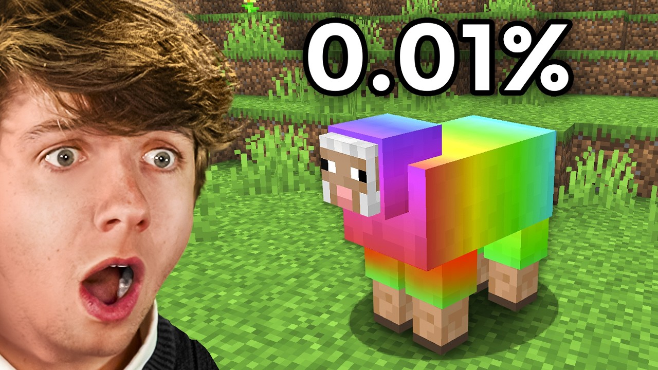 I captured Minecraft's rarest mobs