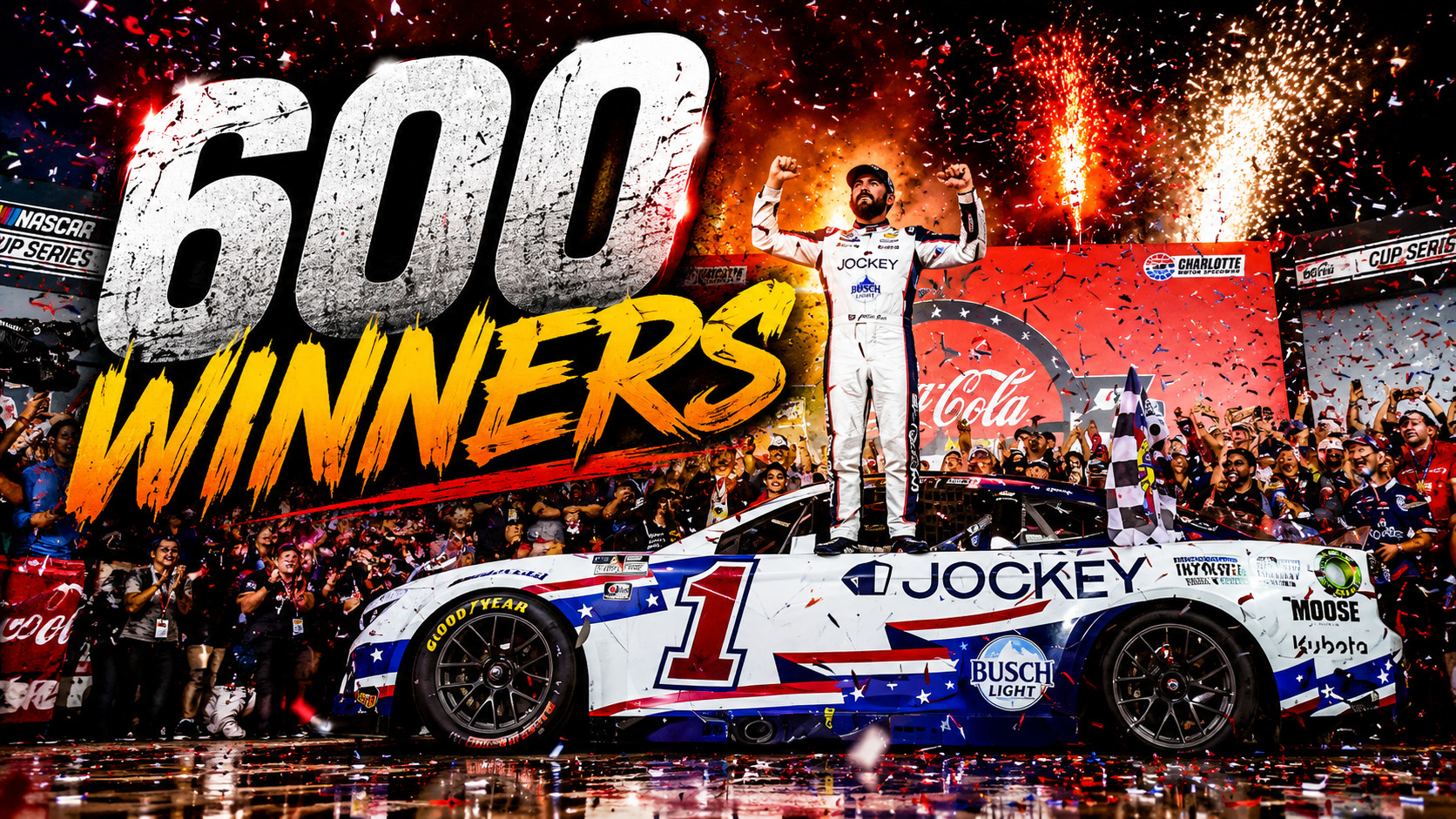 10 recent Coca-Cola 600 winners ft. Ross Chastain