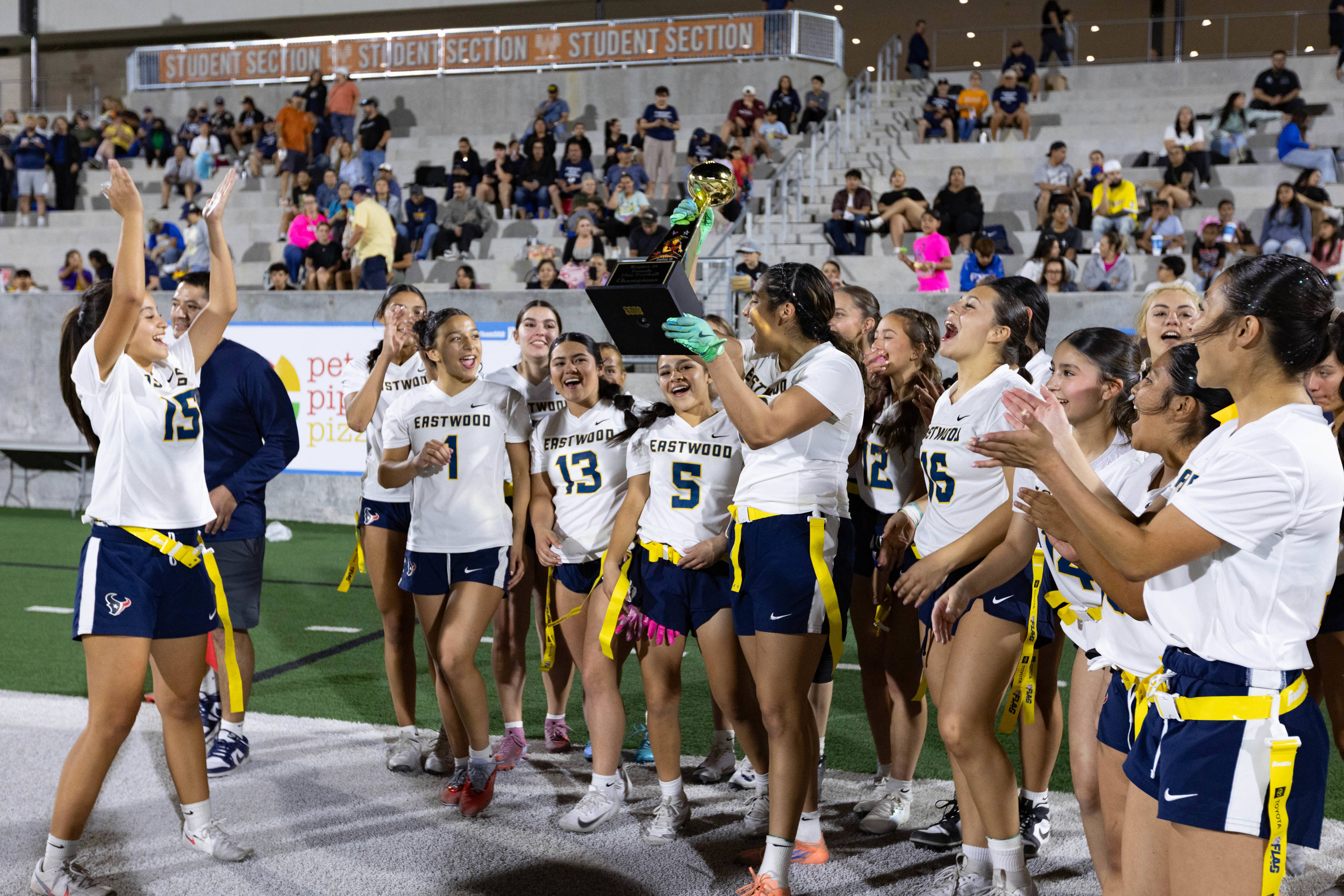 Eastwood tops El Dorado to wins girls' flag football city championship