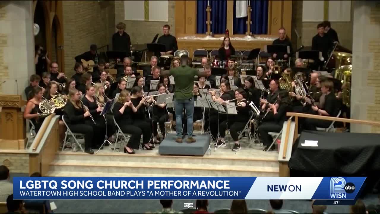 Watertown church hosts concert after school board bans LGBTQ song
