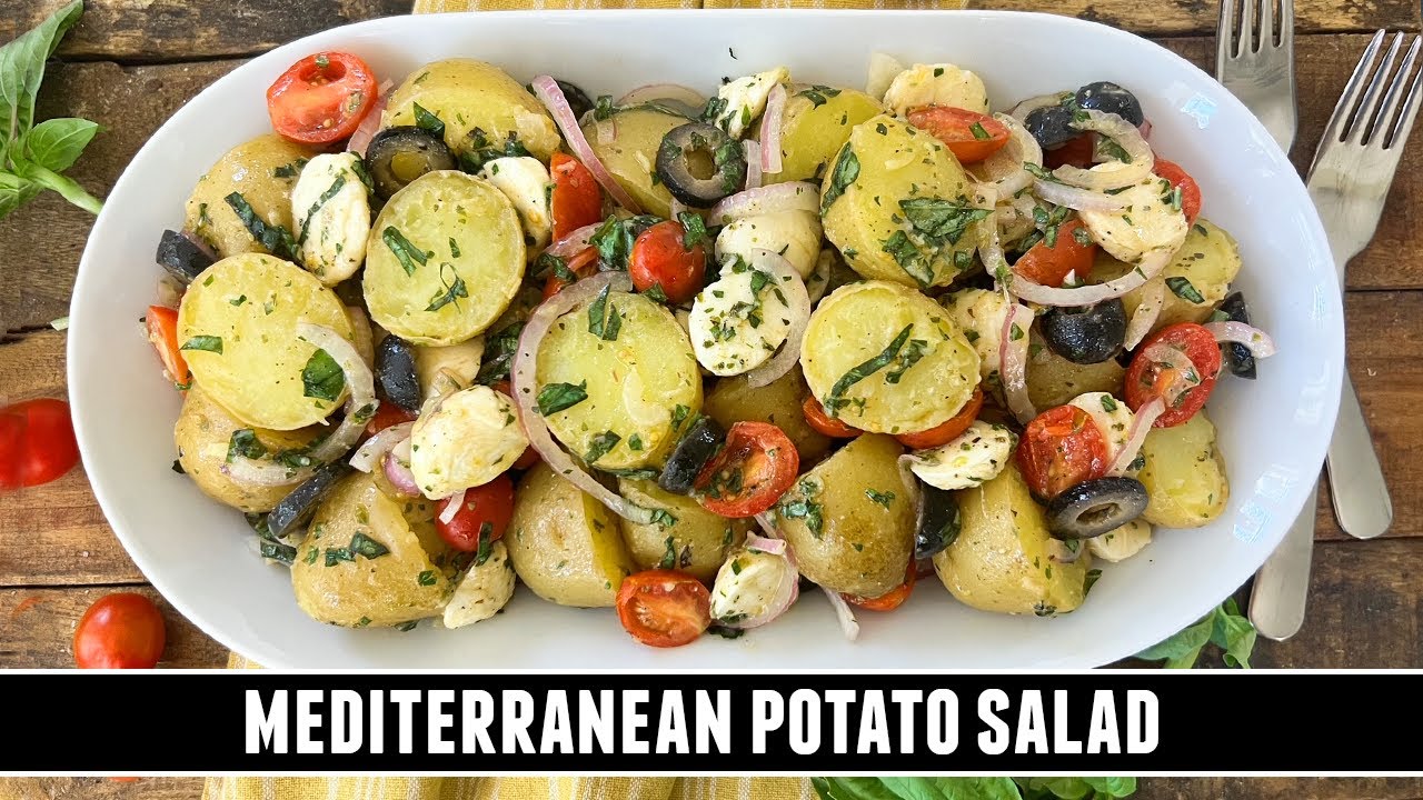 Mediterranean potato salad healthy and flavorful homemade recipe