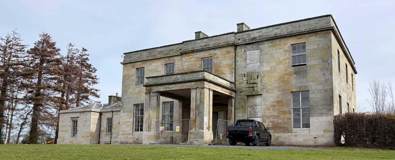 Georgian mansion near Bamburgh set to be restored after falling into decay