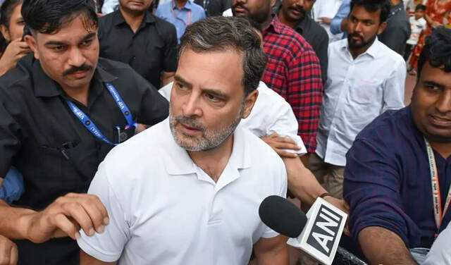 Rahul Gandhi criticizes government over NEET exam paper leak controversy