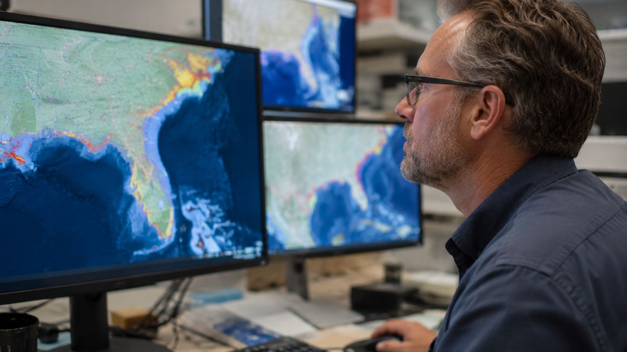Alarming Florida map highlights threat of rising ocean levels