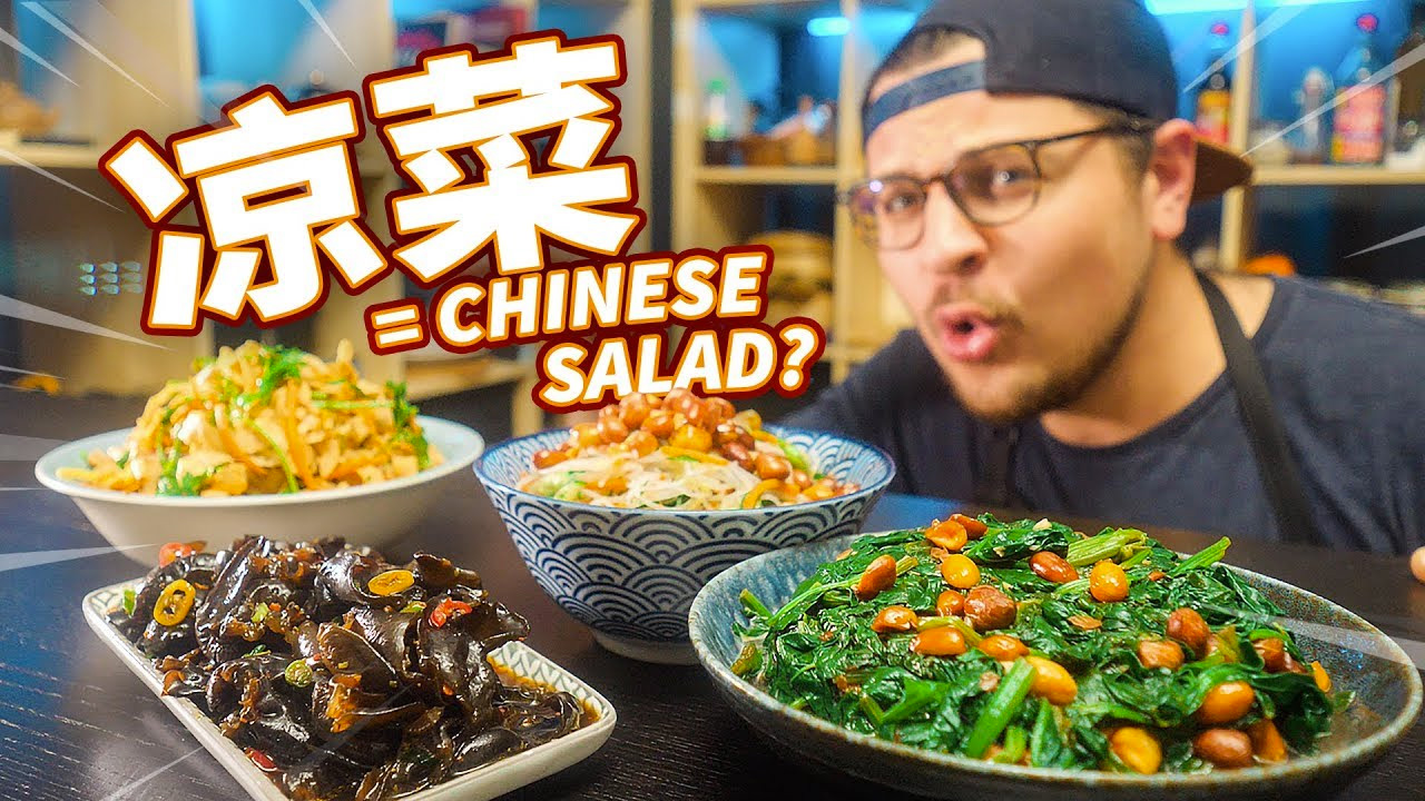 Chinese salad called liang cai: A cold dish full of bold flavours