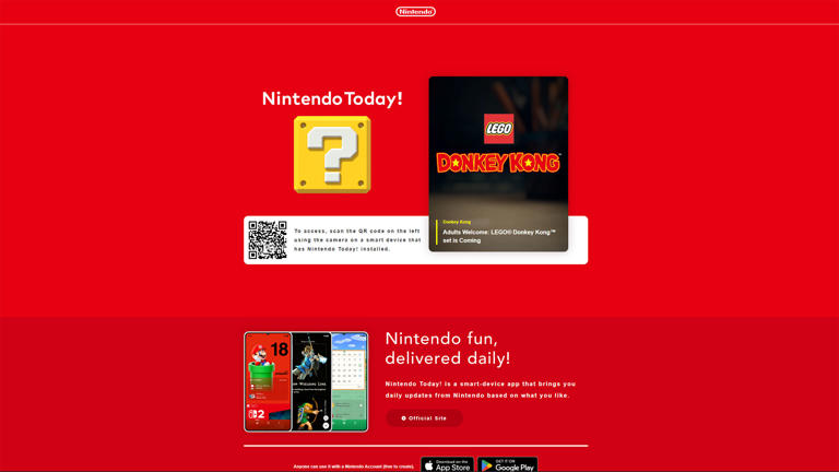 Nintendo teases LEGO Donkey Kong set, 'Rolling soon'