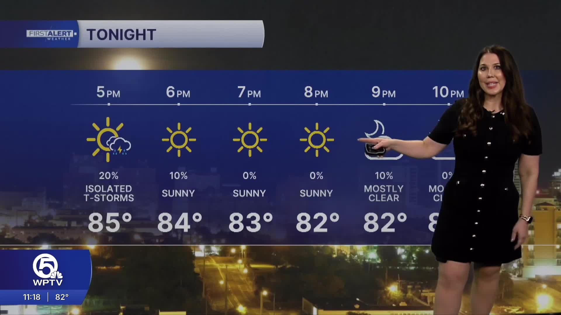 WPTV First Alert weather forecast for afternoon of Thursday, May 21, 2026