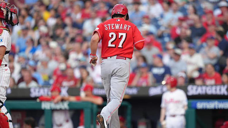 Sal Stewart's scorching start to rookie campaign puts him in elite company