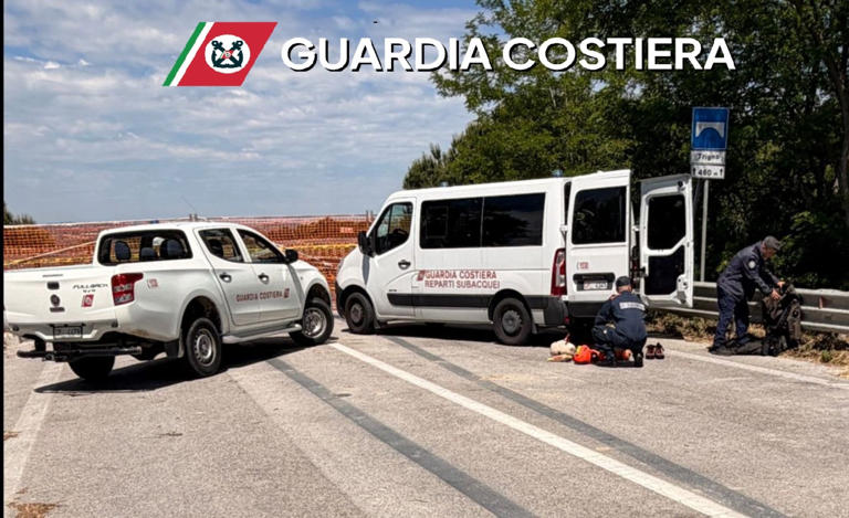 Crollo ponte Trigno, Guardia Costiera ancora alla foce con metal detector