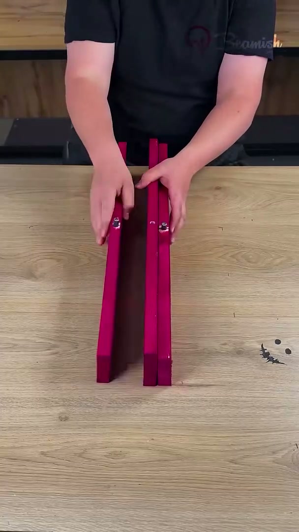 DIY wooden foldable stool #creative #foldable #woodenstool