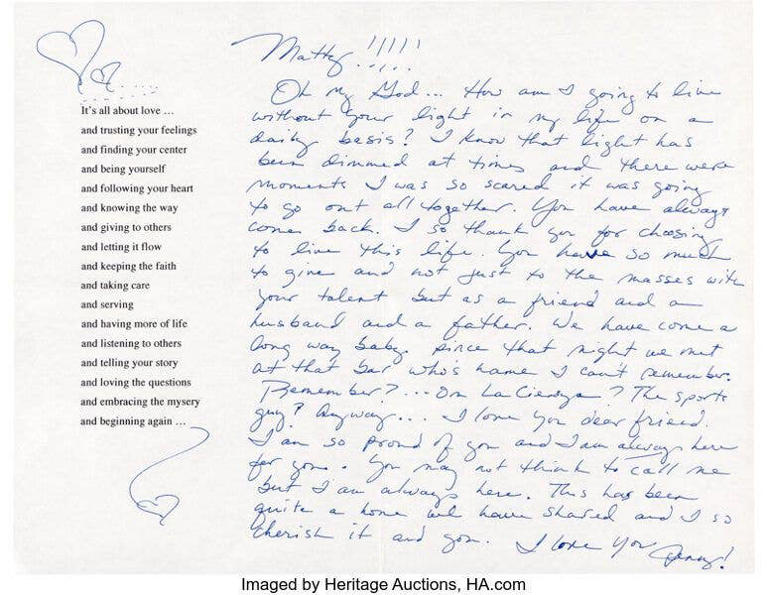 Jennifer Aniston's emotional final letter to 'husband and father ...
