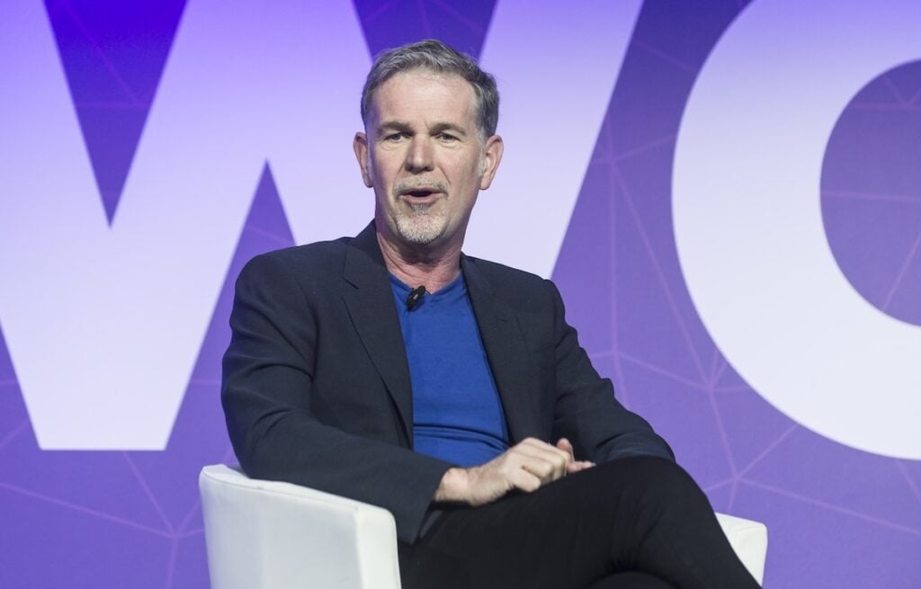 Netflix co-founder Reed Hastings says entertainment will be 'least ...