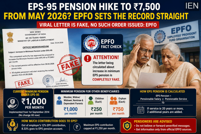 EPS-95 pension hike rumour busted: EPFO clarifies no approval for ...