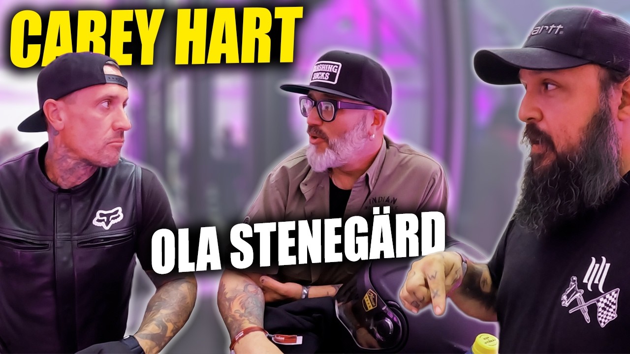 Talking Indian Motorcycle with Carey Hart & Ola Stenegard
